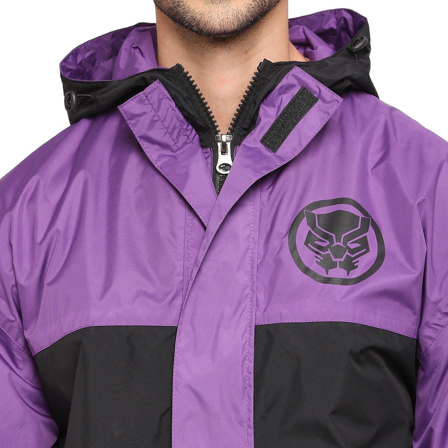 Suave Black Panther WindCheater With Attached Cap – Citizen