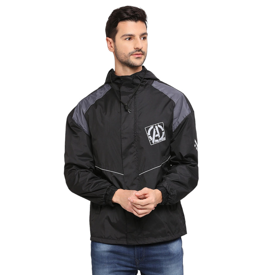 Buy waterproof windcheater & raincoat jackets for men bike online in ...