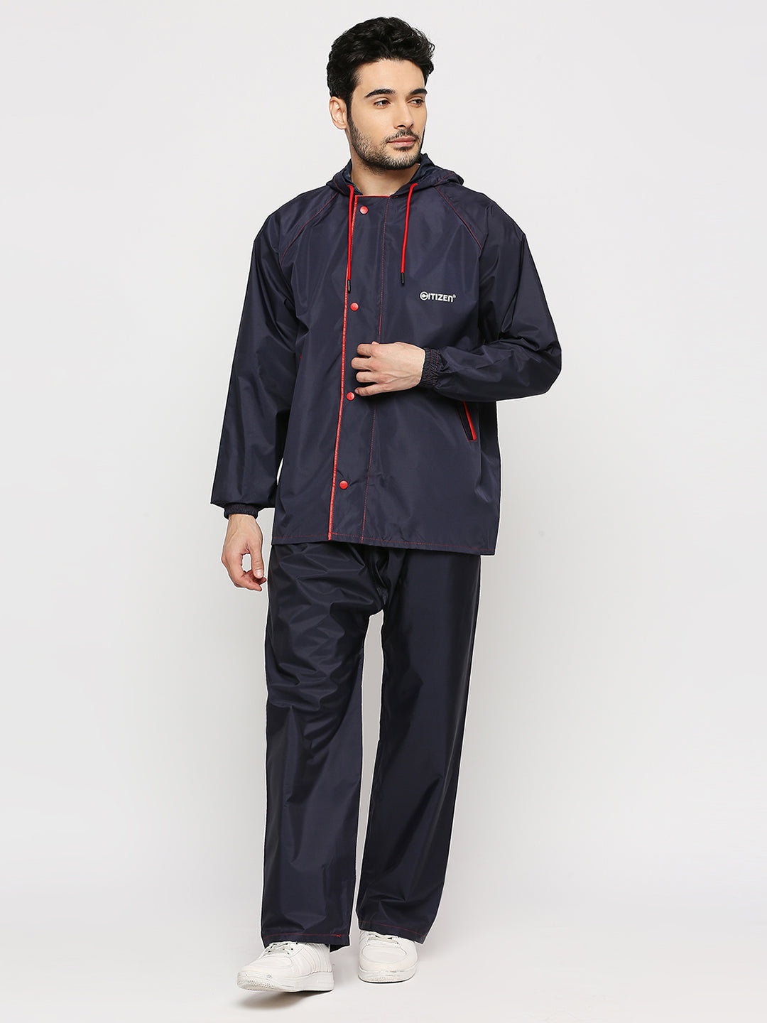 Sleek Tapping Raincoat Suit with Free-leak proof pouch – Citizen