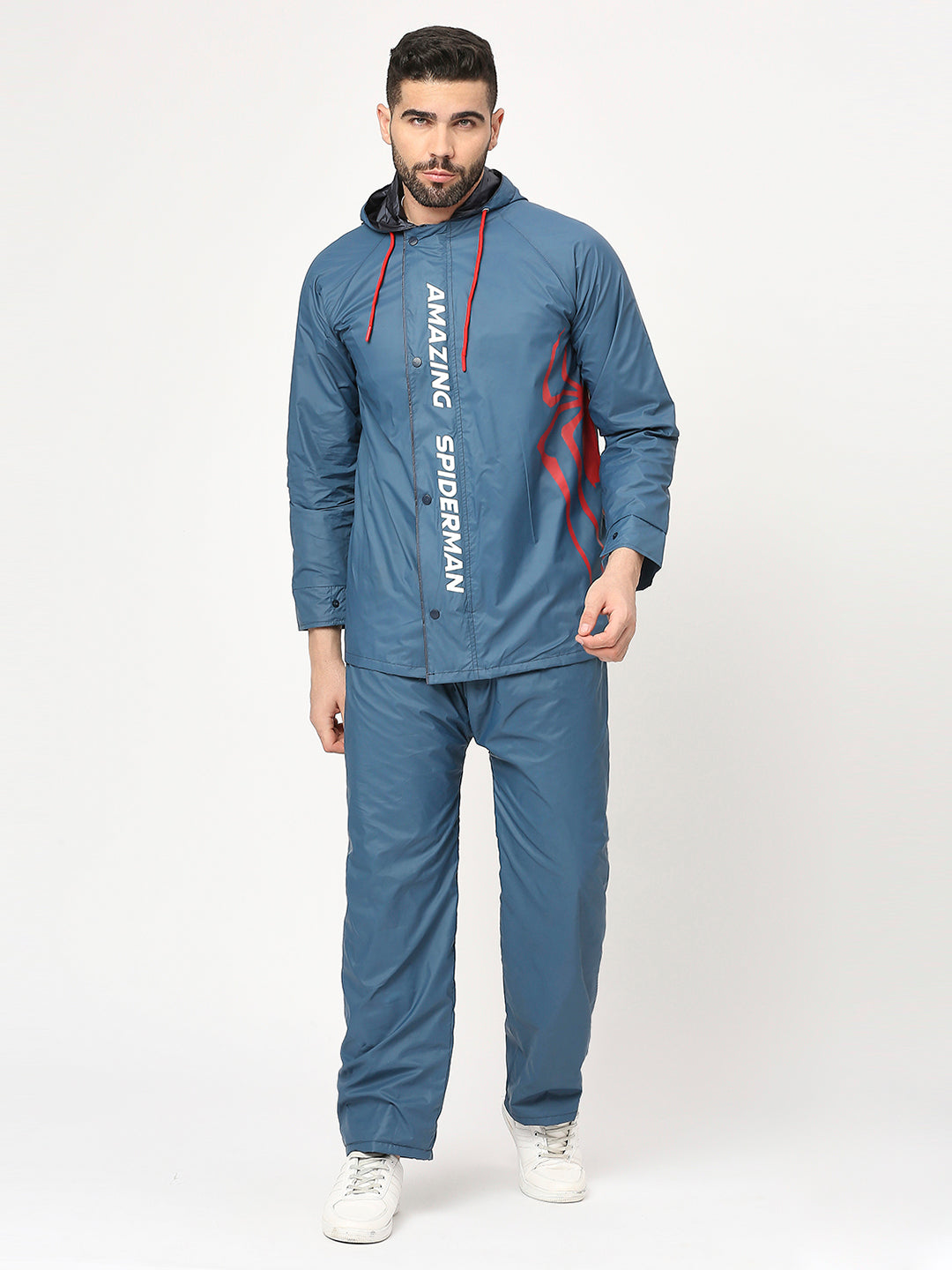 Sleek Reversible SpiderRaincoat Suit with Free-leak proof pouch – Citizen