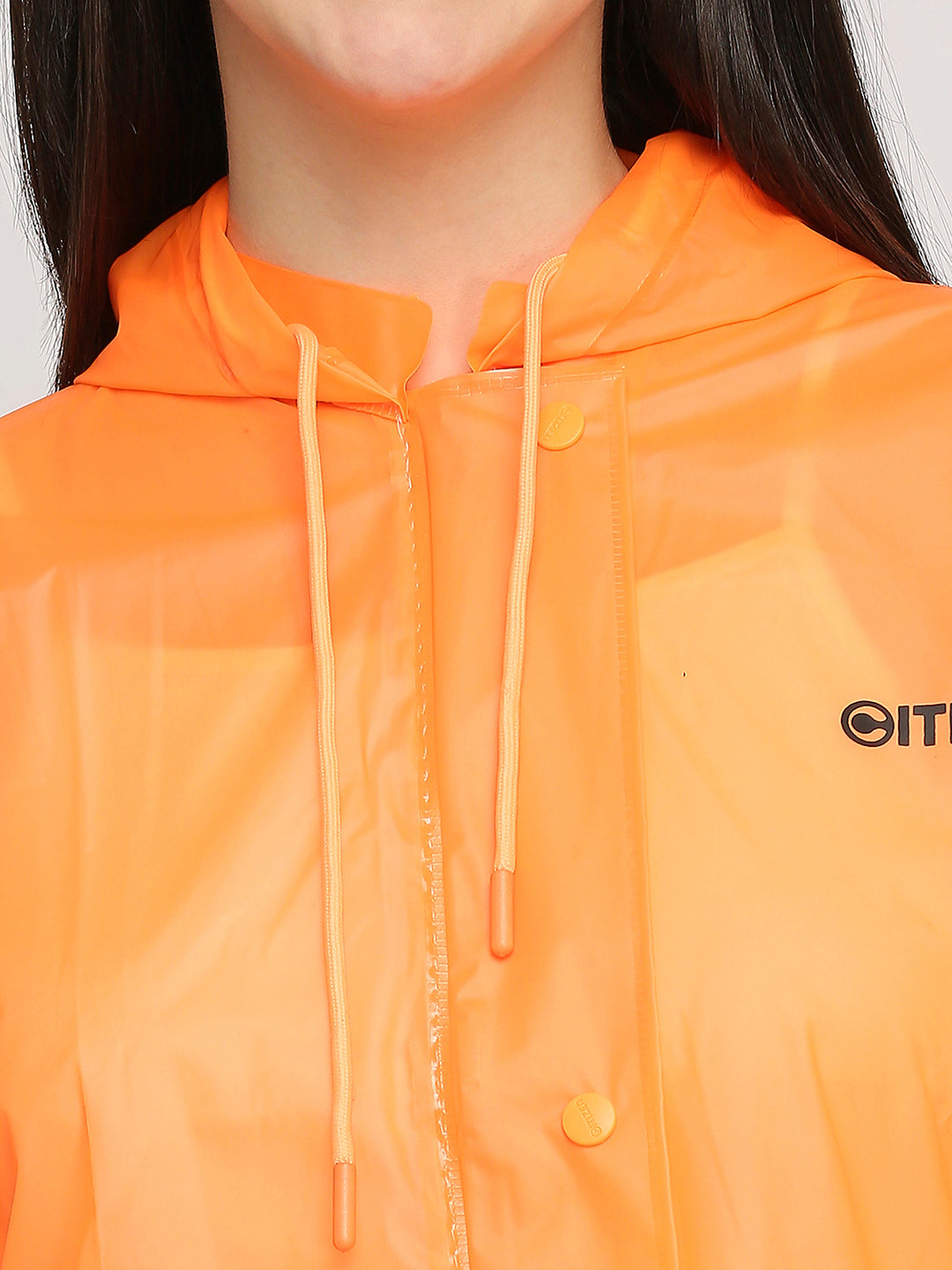 Transparent Raincoat For Women with Adjustable Strap – Citizen