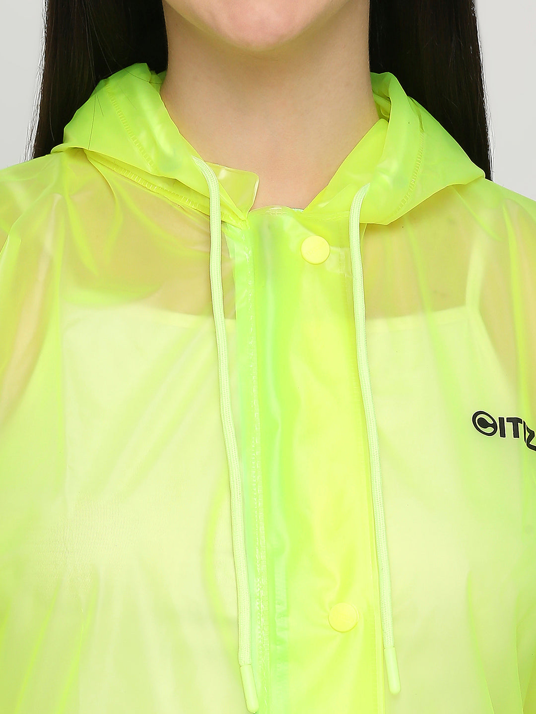 Transparent Raincoat For Women with Adjustable Strap – Citizen