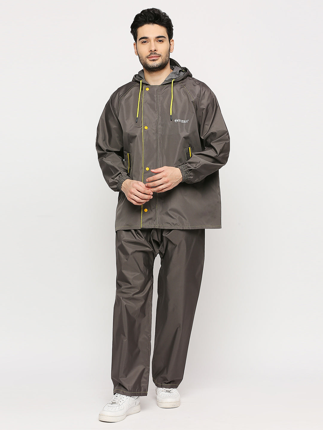 Sleek Tapping Raincoat Suit with Free-leak proof pouch – Citizen